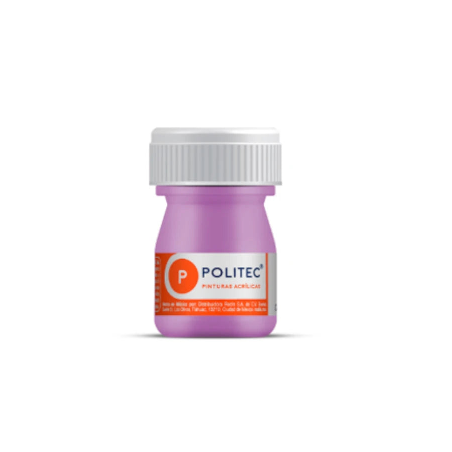 Pintura Acrilica Politec Violeta Claro 20 ml No 311 caja c/12 piezas ...