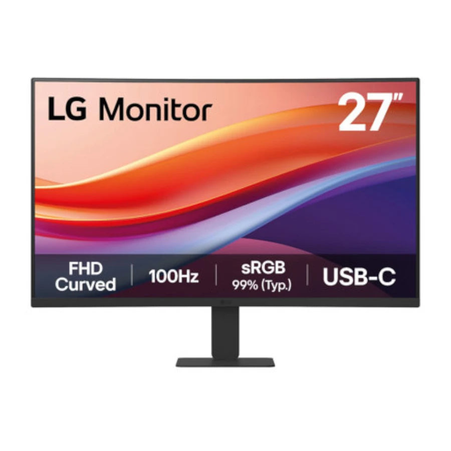 Monitor LG 27 pulgadas Curvo 27U421A FHD 100Hz HDMI USD TIPO C – Venpli