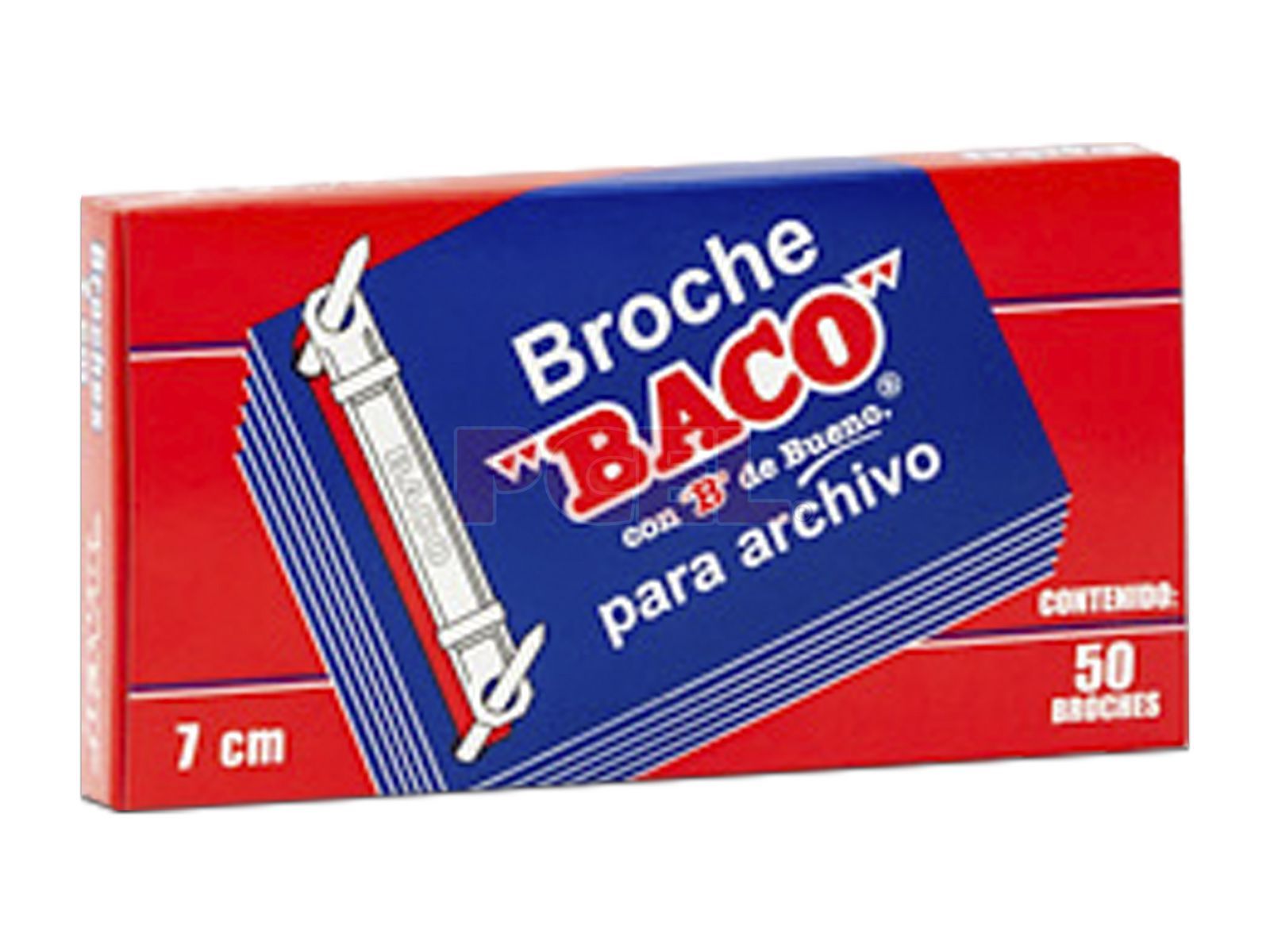 Broche Baco Archivo 7 Cms C/50 – Venpli