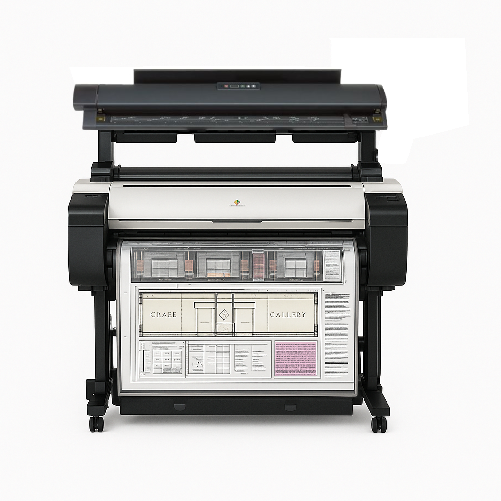 Plotter de 36" con Escáner M40 (Ideal para Refacciones) - No Incluye C ...