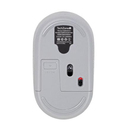 Mouse Inalámbrico TechZone 1600 DPI 4 Botones 2.4GHz 10m Conexión USB ...