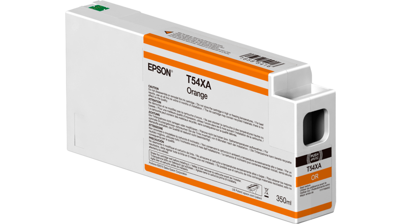 Tinta Epson UltraChrome HD 350 ml Color Naranja – Venpli