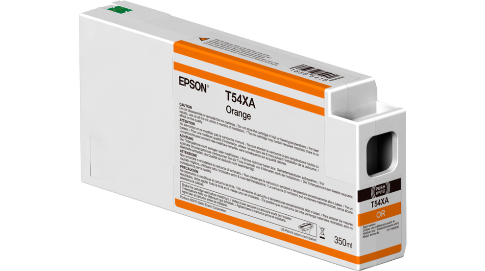 Tinta Epson UltraChrome HD 350 ml Color Naranja – Venpli