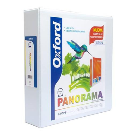 Cartapacio oxford panorama o blanco 2" c/12 – Venpli MX